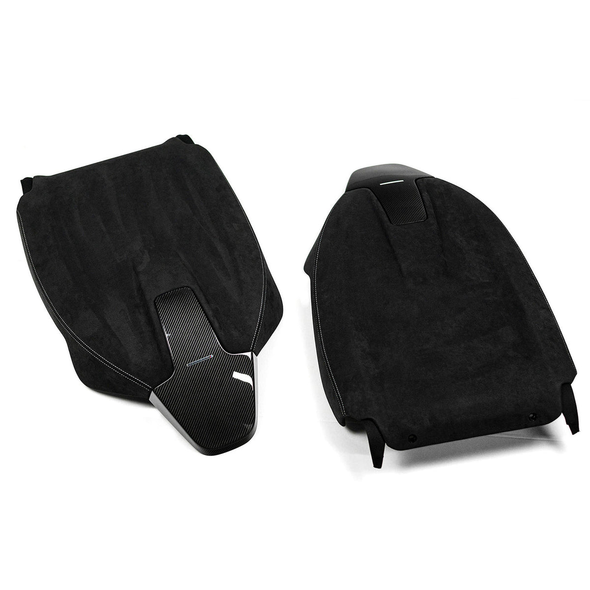 Genuine BMW M Performance G Series Seat Back Covers In Carbon Fibre ...
