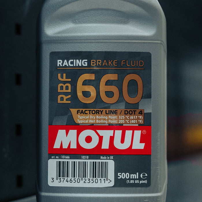 Motul RBF 660 Factory Line Fully Synthetic DOT 4 Racing Brake & Clutch